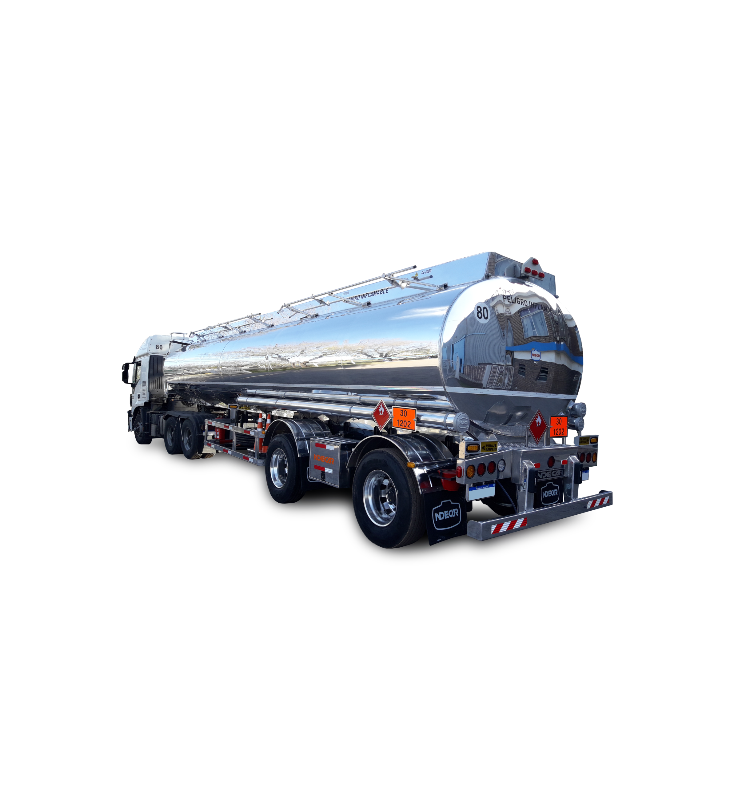 Tanque aluminio 36000 litros - Indecar Fábrica de Tanques para Combustibles